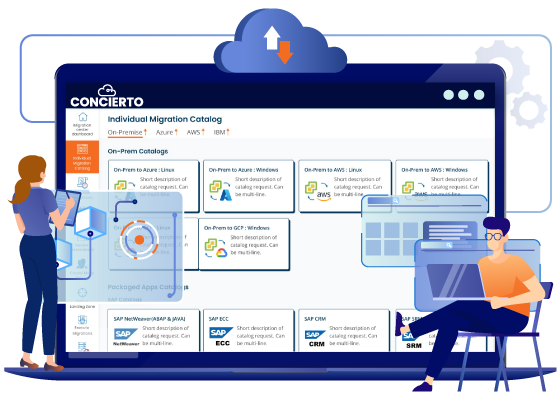 Concierto Multi-cloud & Bulk Migration Platform for Enterprises